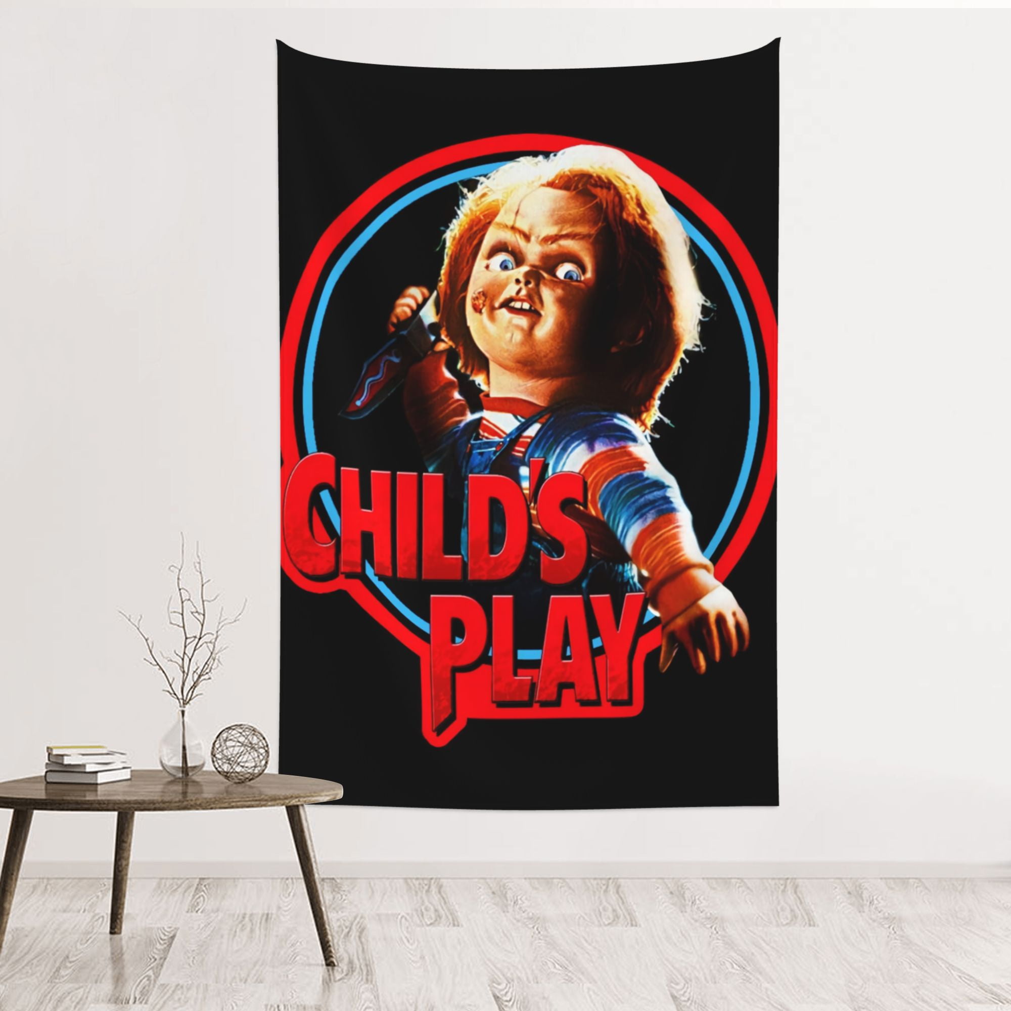 Chucky Tapestry Aesthetic Wall Hanging for Living Room Bedroom Art ...