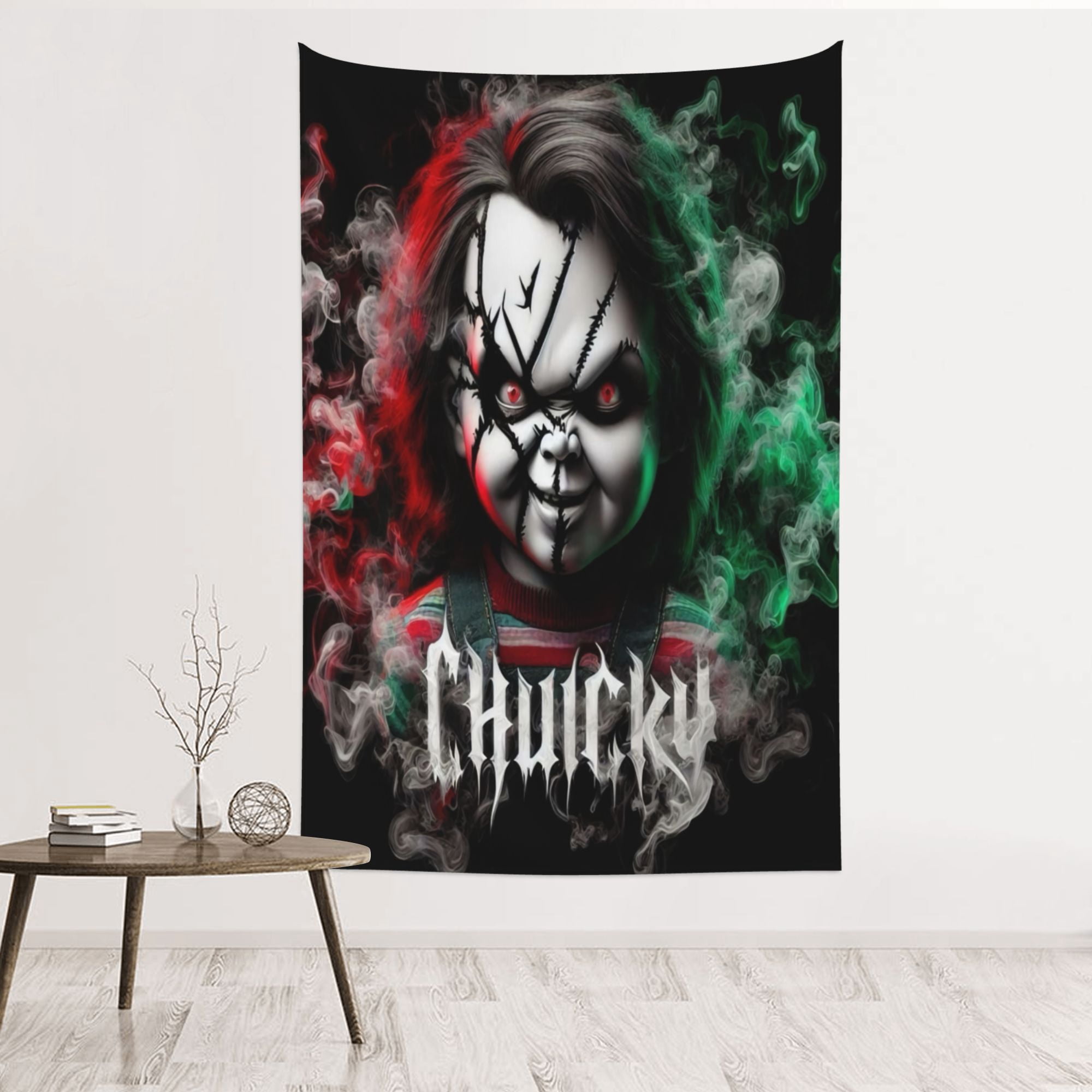 Chucky Tapestry Aesthetic Wall Hanging for Living Room Bedroom Art ...