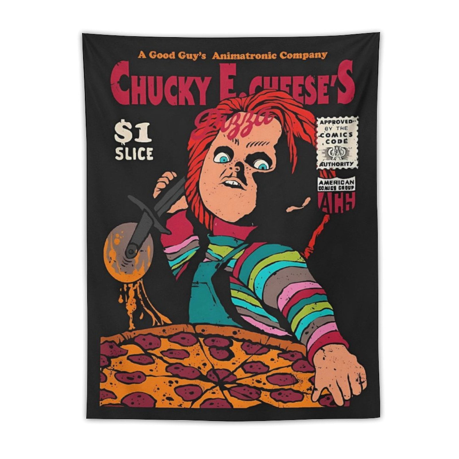Chucky Tapestry Bedroom Indie Vertical Tapestry Wall Hanging for Living ...