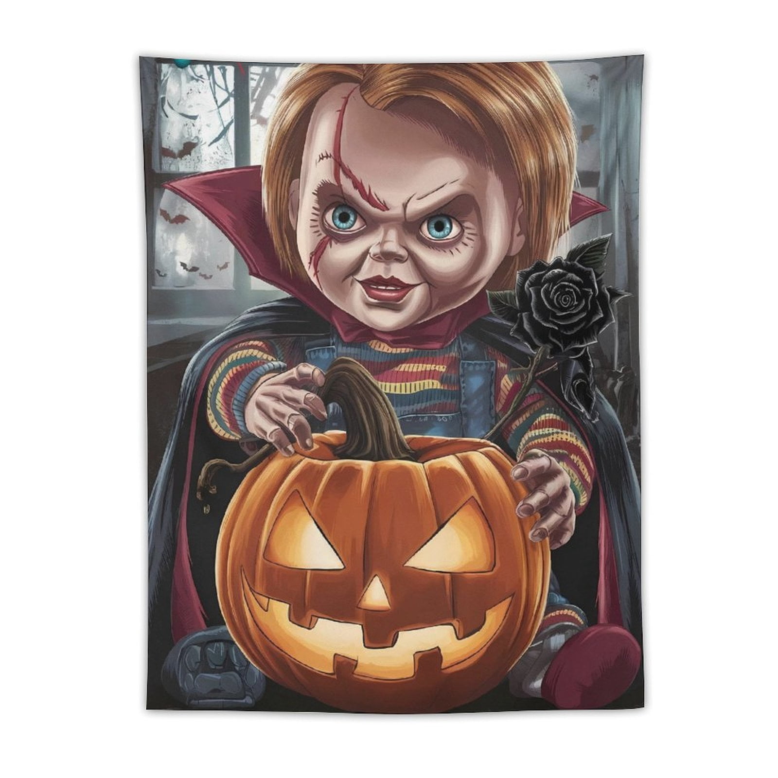 Chucky Tapestry Bedroom Indie Vertical Tapestry Wall Hanging for Living ...