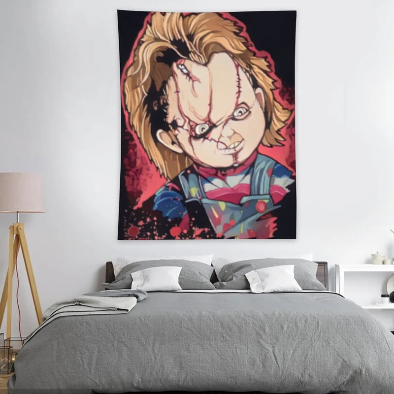 Chucky Tapestry Gift Wall Hanging Backdrop for Room Bedroom Girls Or ...