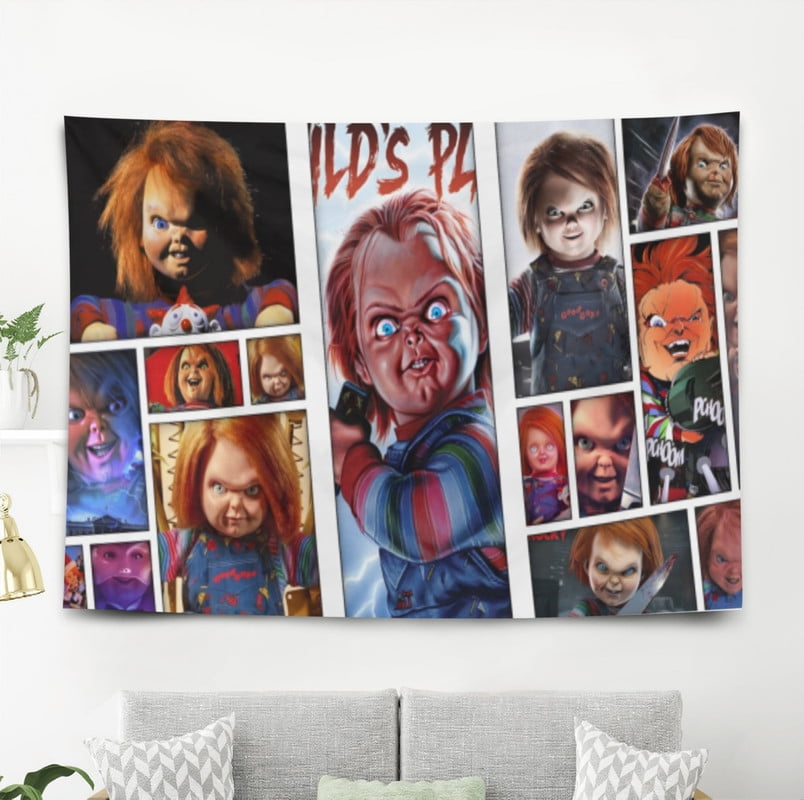 Chucky Tapestry Gift Wall Hanging Backdrop for Room Bedroom Girls or ...