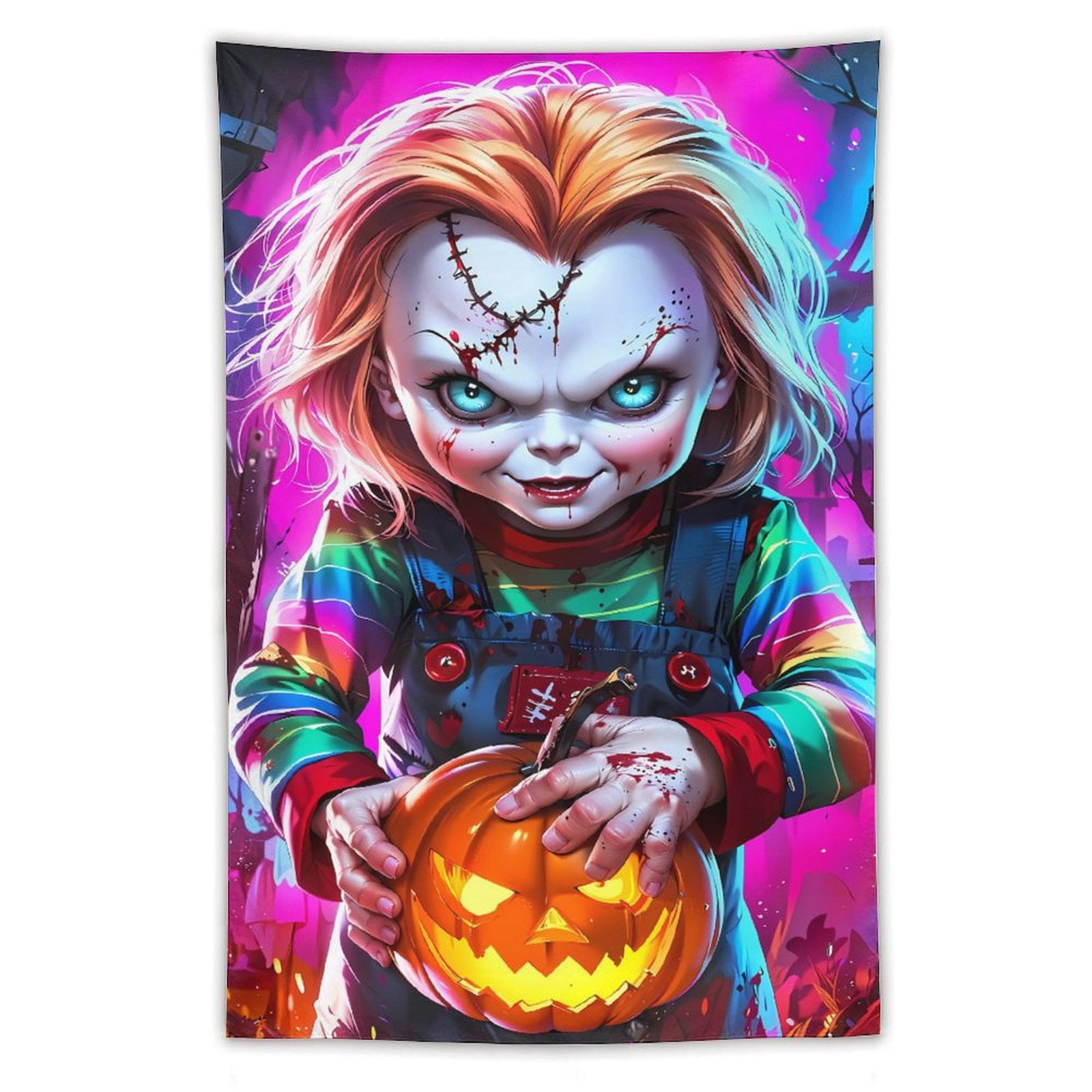 Chucky Tapestry Wall Hanging, Wall Tapestry for Bedroom Aesthetic ...