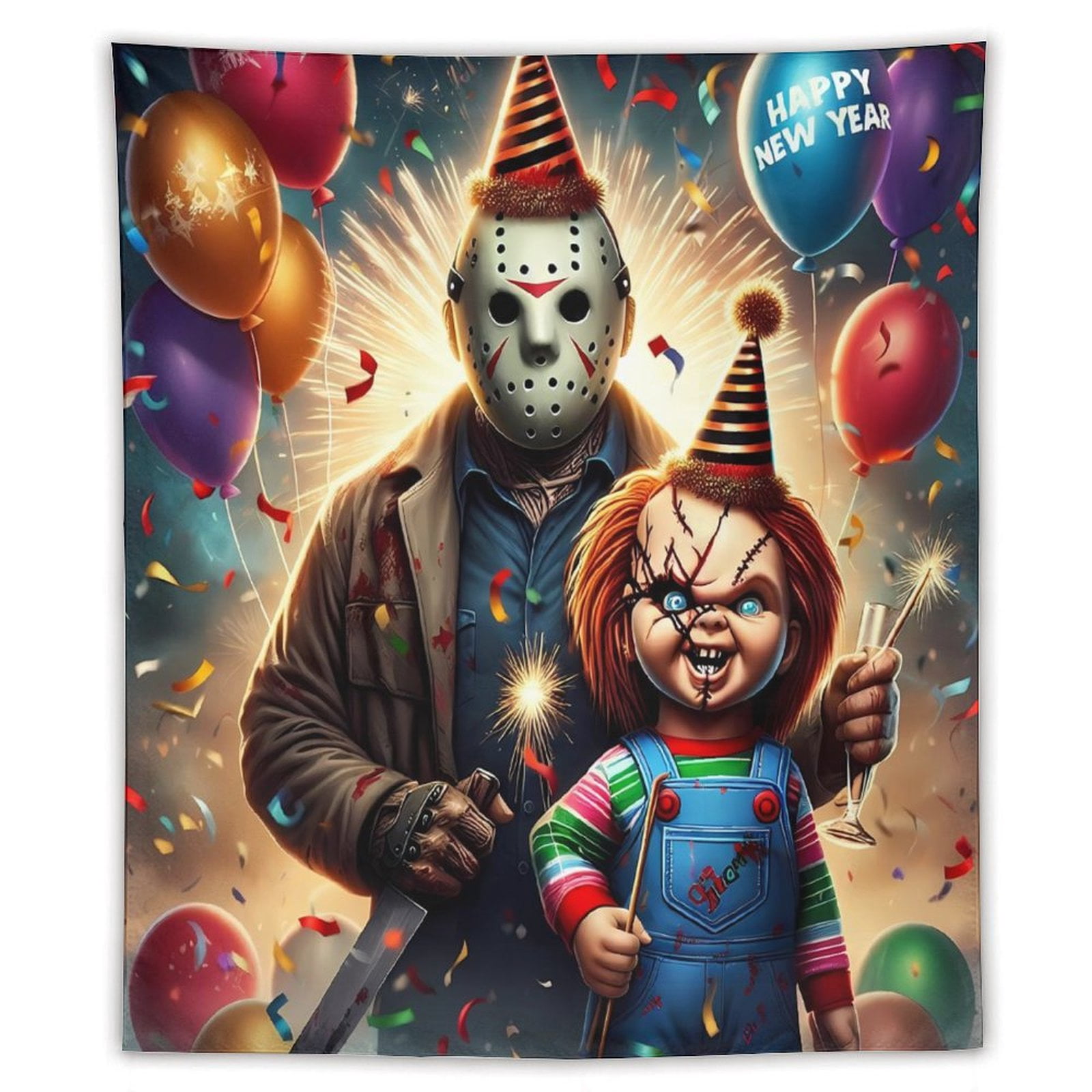 Chucky Tapestry Wall Hanging, Wall Tapestry for Bedroom Aesthetic ...