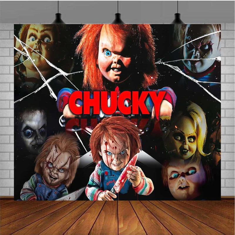 Chucky Taspestry Post Banner Backdrop Background Wall Decor Party ...