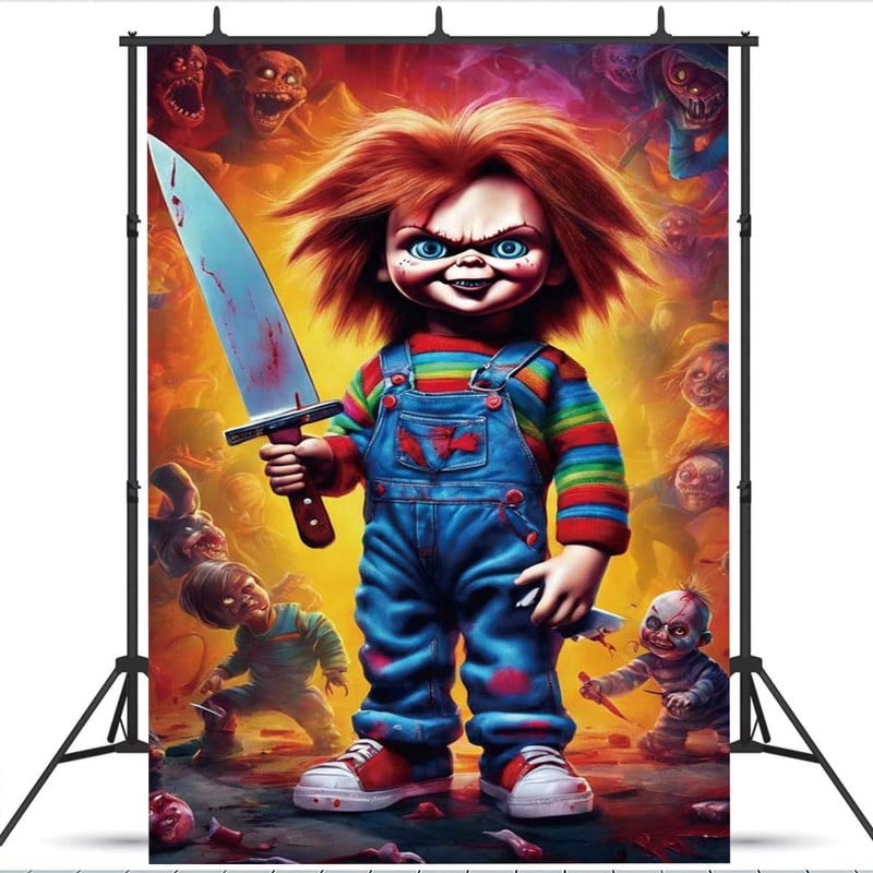 Chucky Taspestry Wall Decor Party Supplies Background BackdropBanner ...