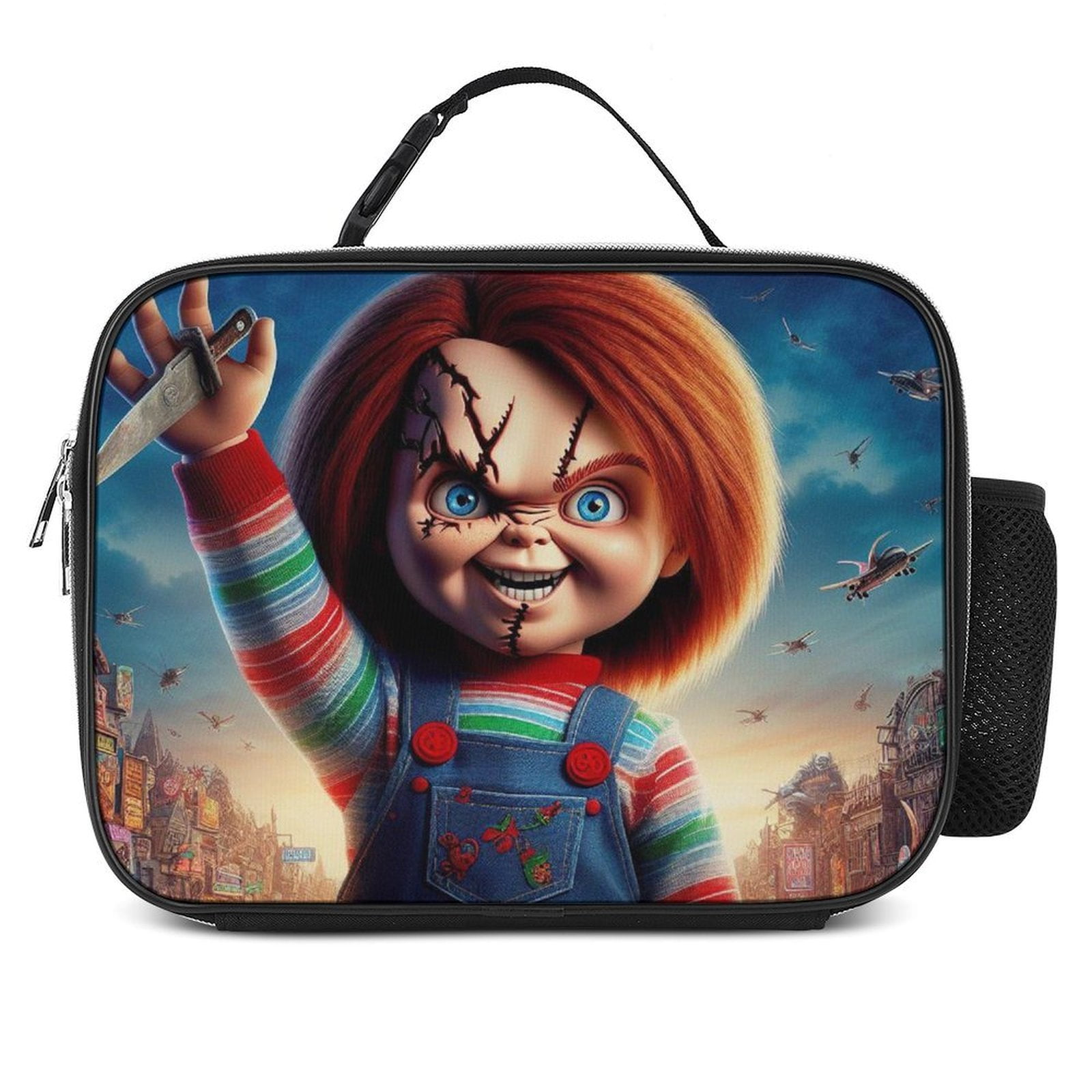 Chucky The Doll Insulated Portable Lunch Bag Bento Bag Lunchbag Lunch ...