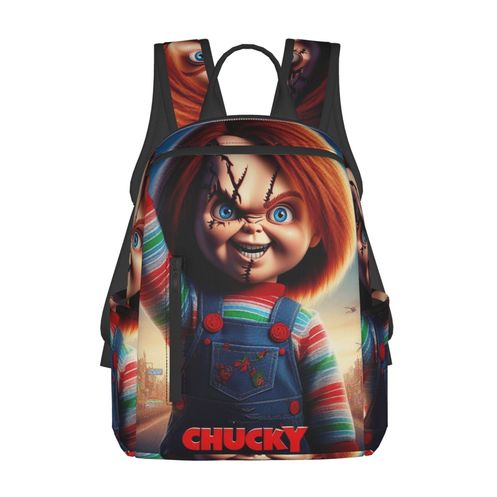Chucky The Doll Lightweight Backpack Student Bookbag School Bag Satchel ...