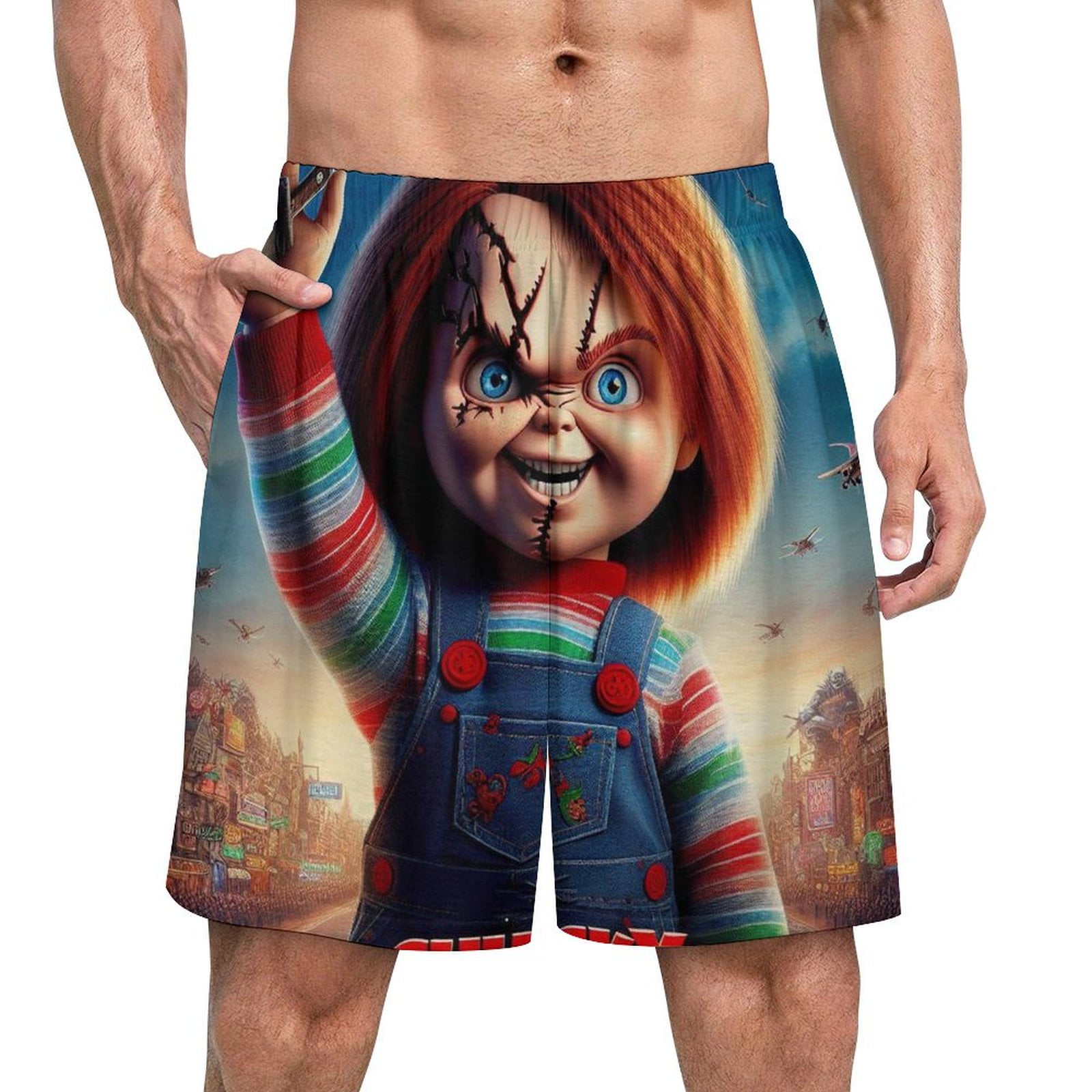 Chucky The Doll Pajama Pants For Men Lounge Shorts Bottoms Sleepwear ...