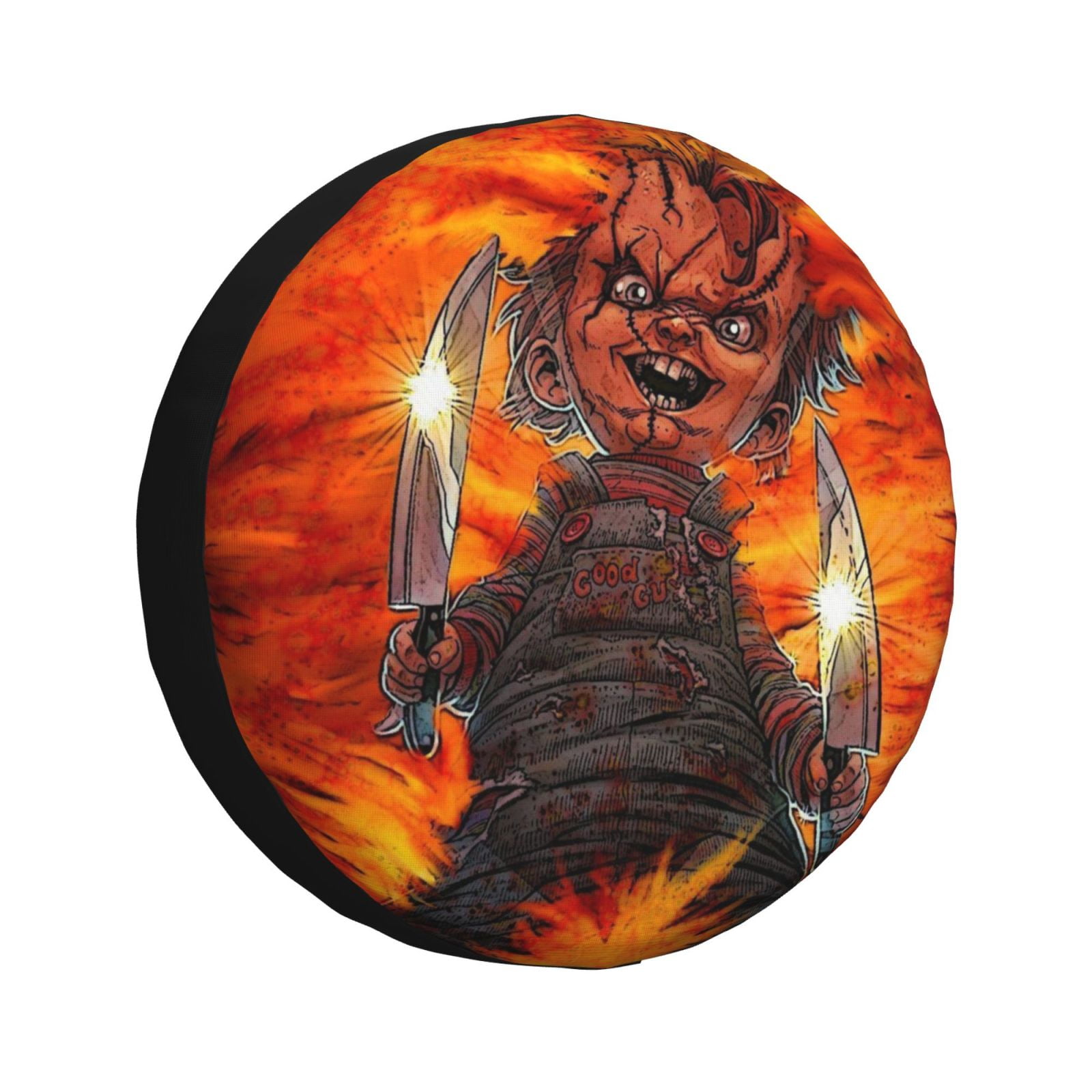 Chucky Tire Cover Printed Spare Tire Wheel Cover Weatherproof Wheel ...