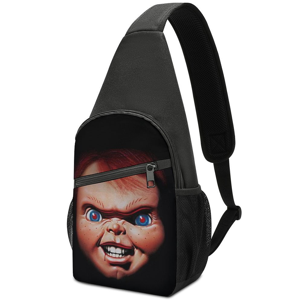 Chucky Unisex Crossbody Bags Lightweight Sling Backpack Multipurpose ...