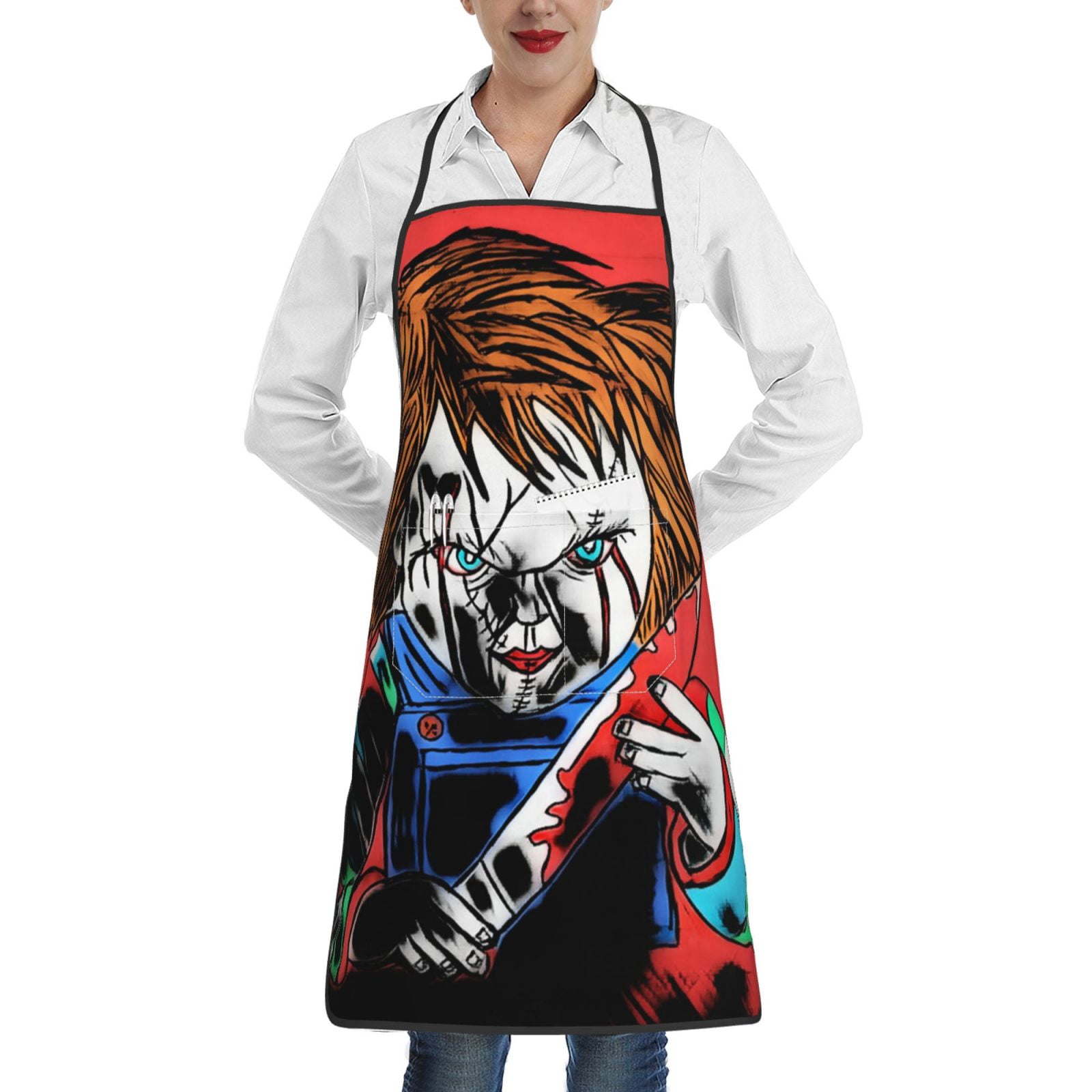 Chucky Versatile Fashion Apron For Chef,Craftsman,Cobbler,Cashier ...