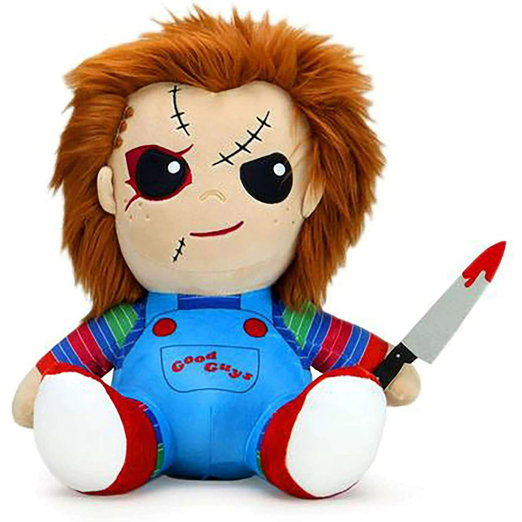 Kidrobot Chucky Good Guy Horror Stuffed Animal Doll - Vibrating HugMe ...