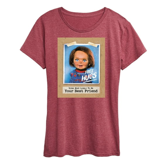 Chucky - Voted Most Likely Your Best Friend - Women's Short Sleeve ...