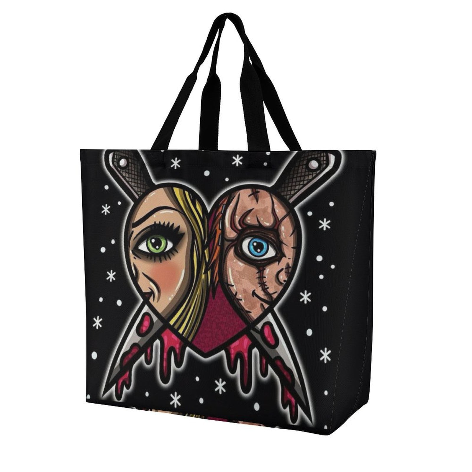 Chucky Women Tote Bags Lightweight One Shoulder Shopping Bag Reusable ...