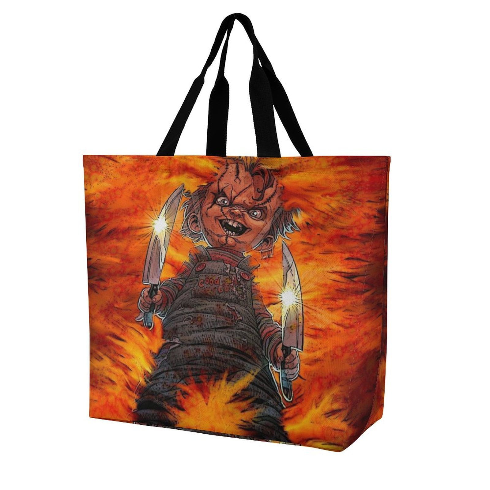 Chucky Women Tote Bags Lightweight One Shoulder Shopping Bag Reusable ...