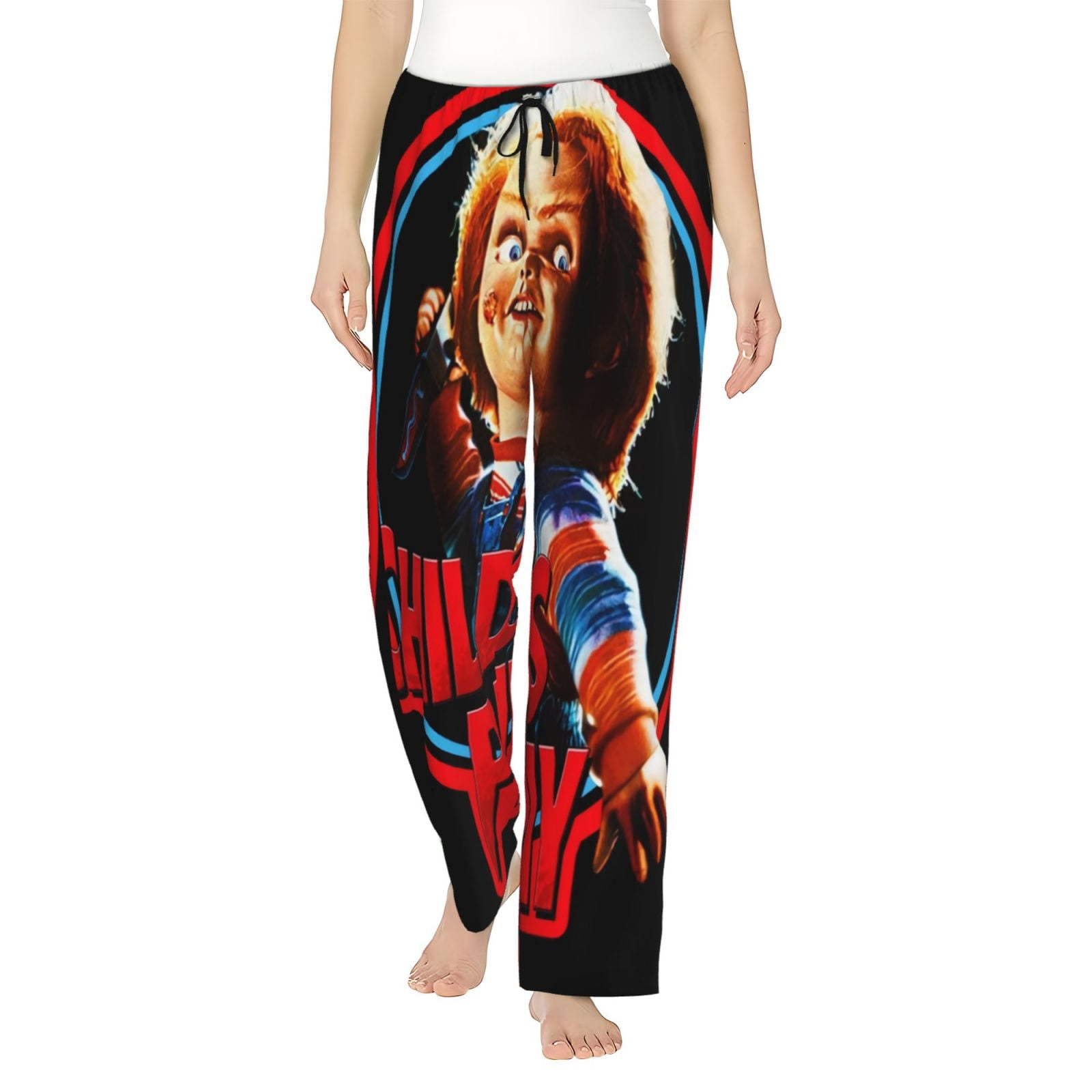Chucky Women's Pajama Pants Ultra Soft Comfy Sleep Lounge Pants Cartoon ...