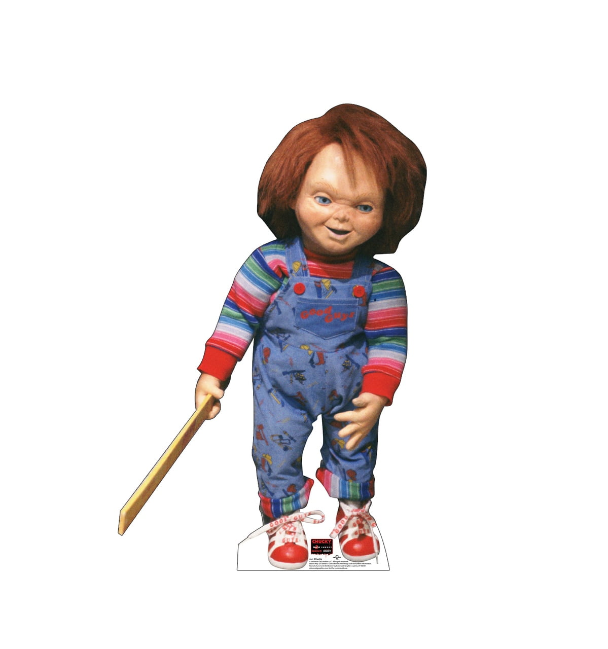 Advanced Graphics Lifesize Chucky Cardboard Cutout, 40 x 26 in ...