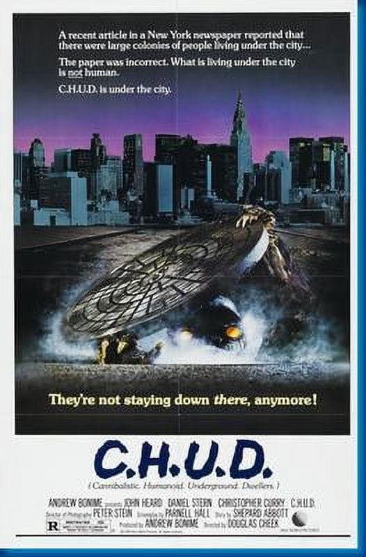 Chud C.H.U.D. Movie Poster Print Art Poster 24x36 Multi-Color Square ...