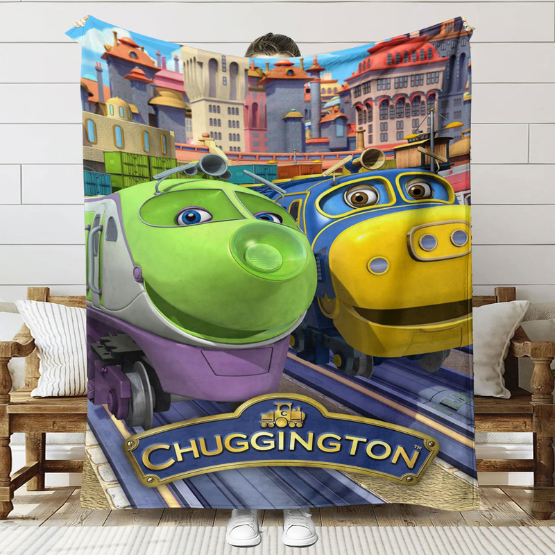 Chuggington Throw Blanket Gifts for Fans Lover Girls Boys Women Present ...