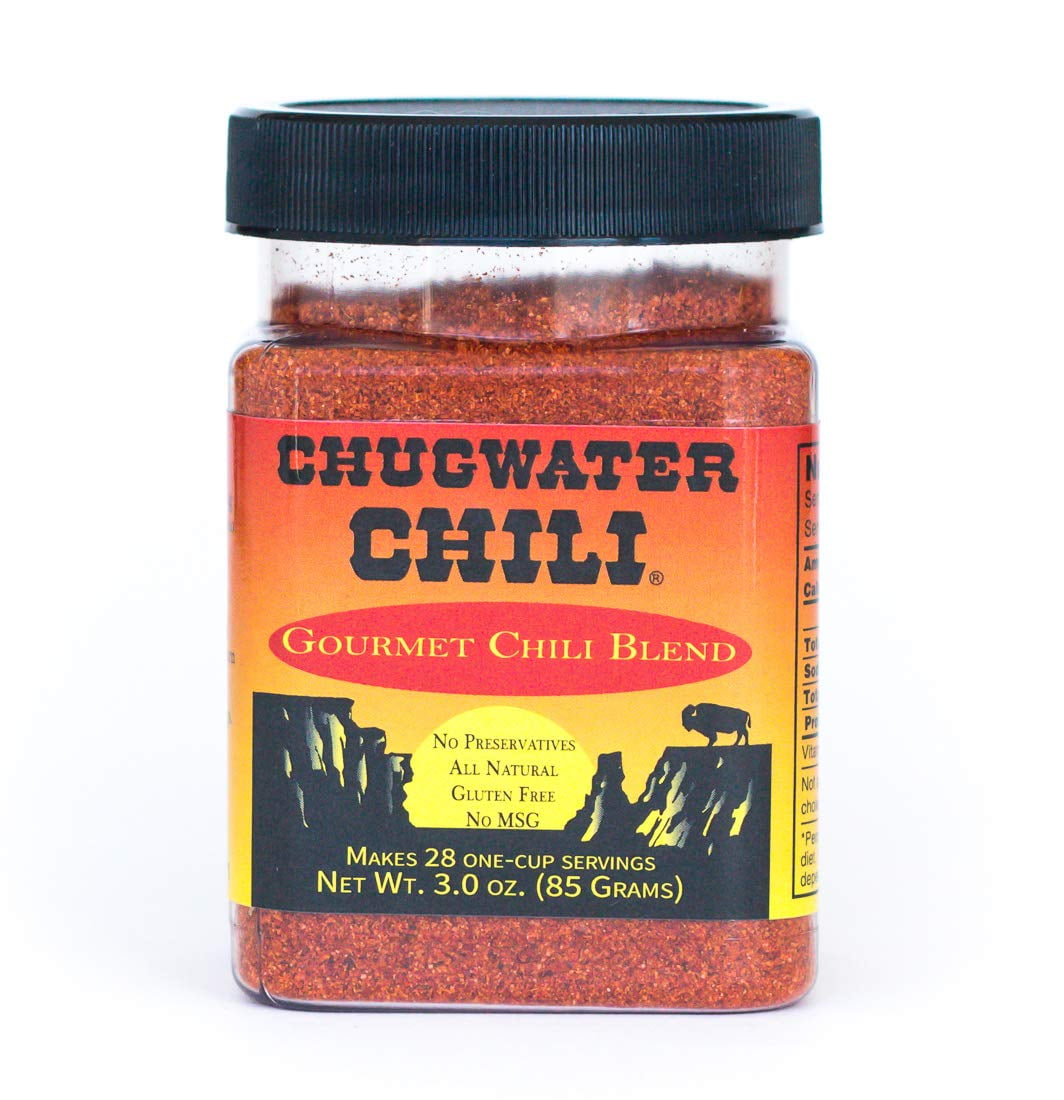 Chugwater Chili | Gourmet YYF14 Chili Seasoning Mix & Taco 3oz Tub ...