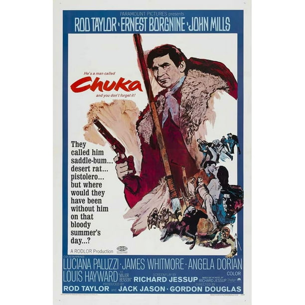 Chuka - movie POSTER (Style B) (11" x 17") (1967) - Walmart.com