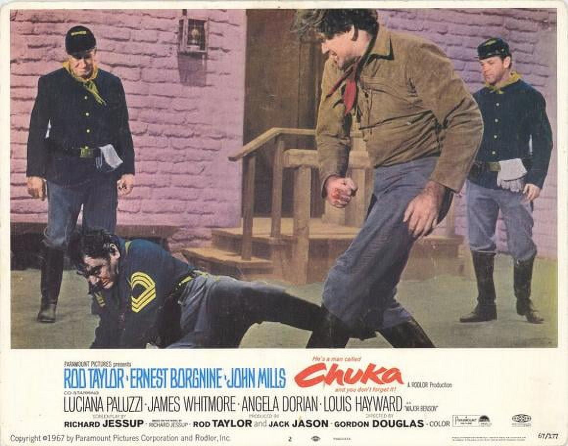 Chuka - movie POSTER (Style C) (11" x 14") (1967) - Walmart.com