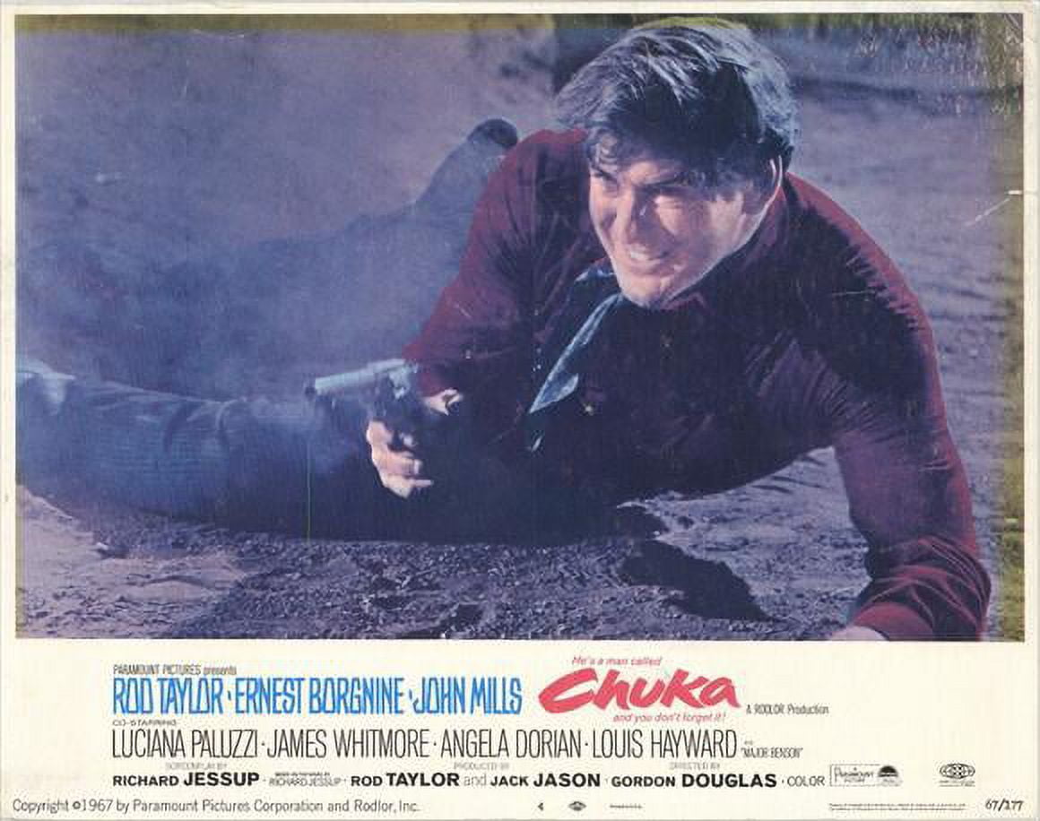 Chuka - movie POSTER (Style E) (11" x 14") (1967) - Walmart.com