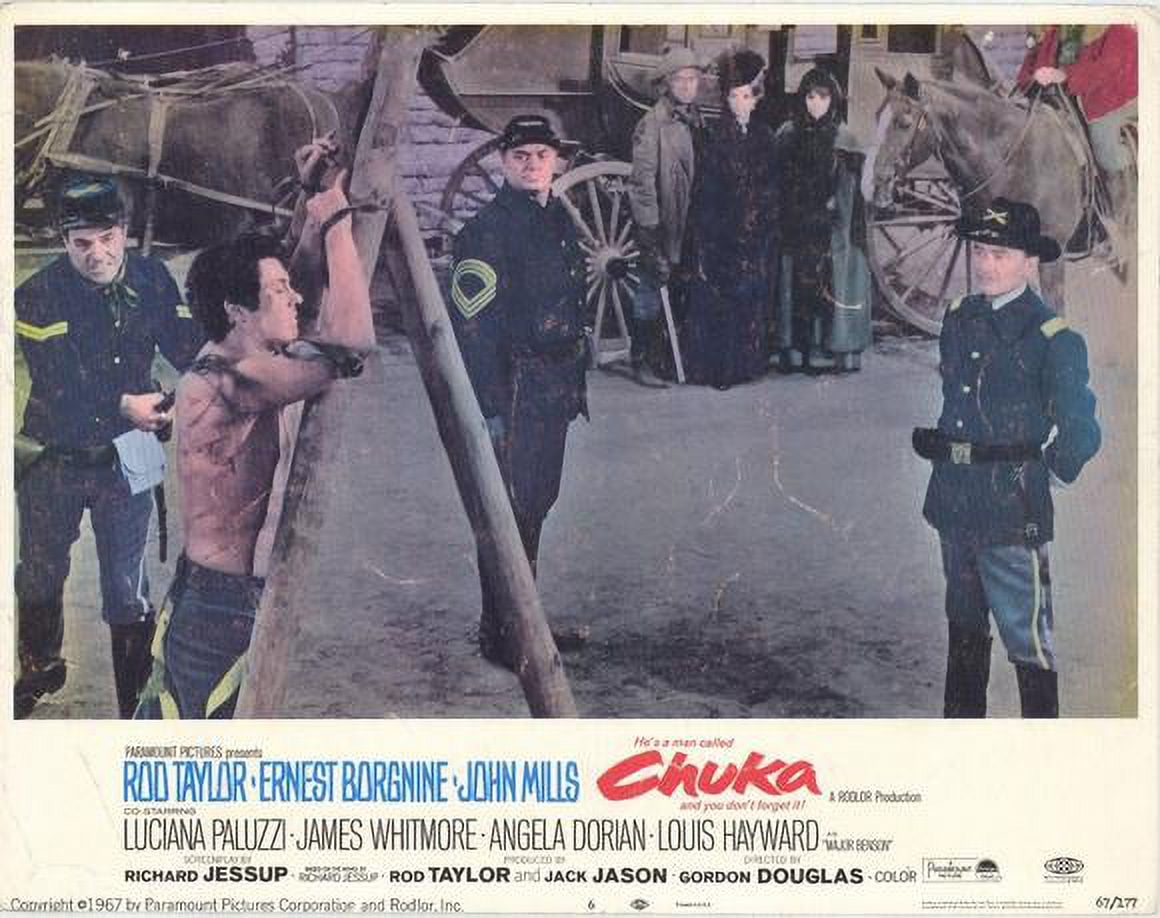 Chuka - movie POSTER (Style F) (11" x 14") (1967) - Walmart.com