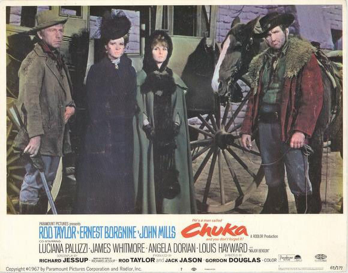 Chuka - movie POSTER (Style G) (11" x 14") (1967) - Walmart.com