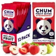 Chum Fruit Bites 100% XEF1 Real Fruit Snacks-Strawberry, 12-Pack | No ...