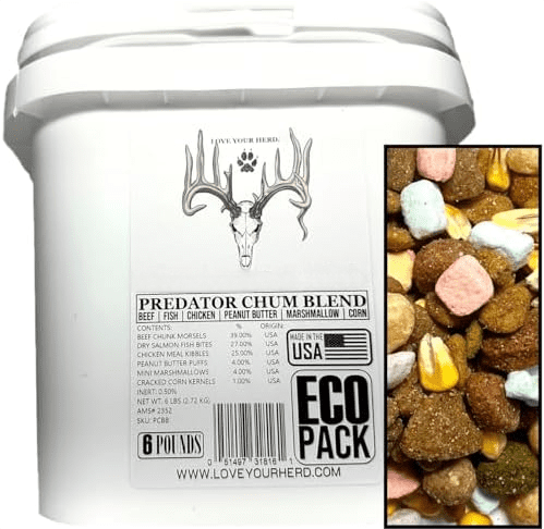 Chum Predator Blend, Lure Coyote, Raccoon, Opossum, Fox, Skunk, Mink ...