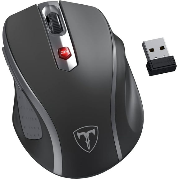 STARLIGHT- Wireless Mouse 2.4G Usb, 800-2400 Dpi, Ergo Grip, 6-Button ...