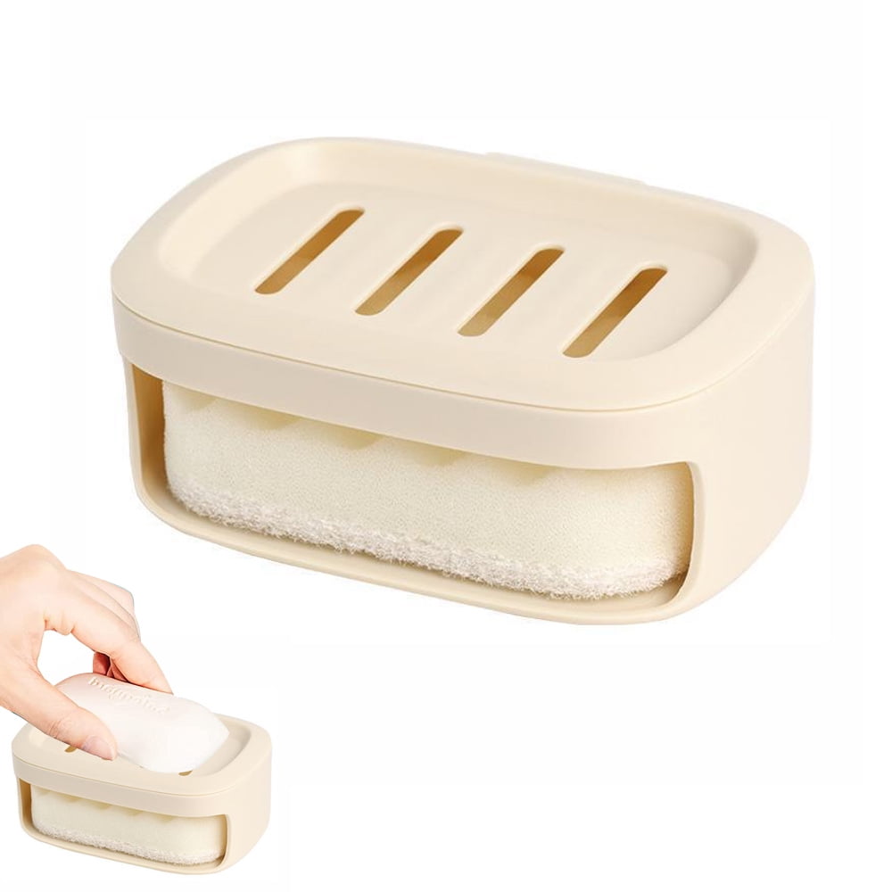 Chummist Double soap dish with drain, soap dish, container box, box ...