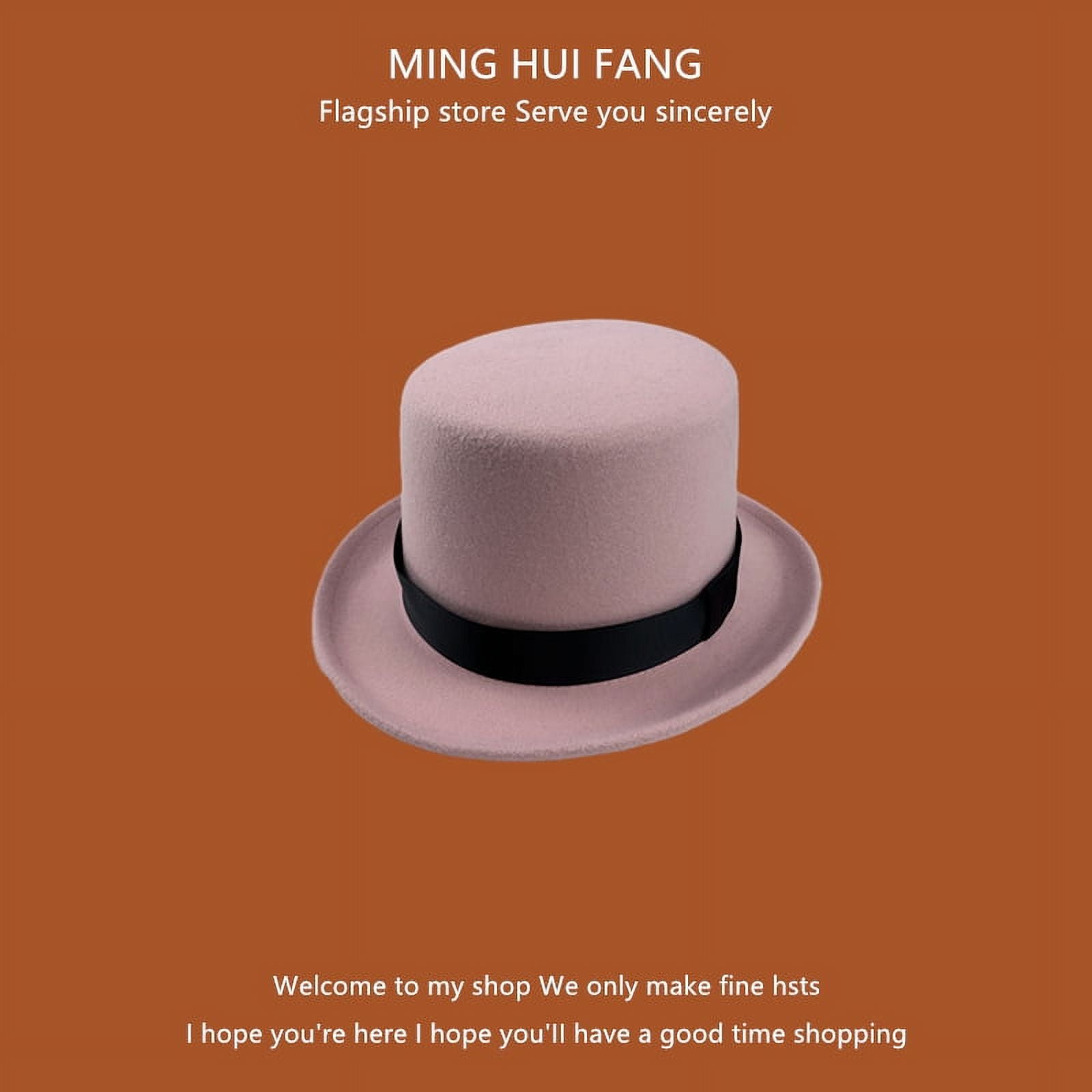 Chummist Magician High Hat British Blackadder Top Hat for Men and Women ...