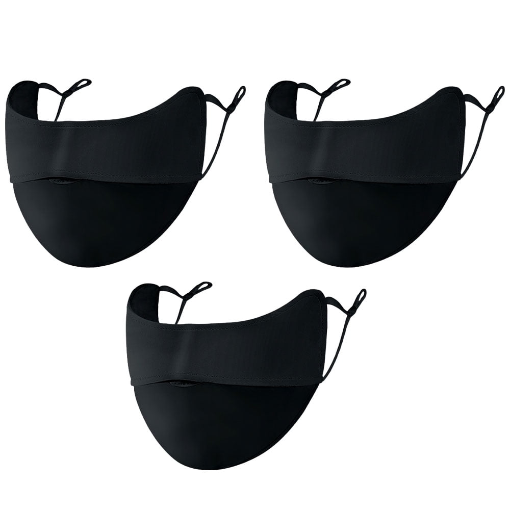 Chummist Quick-Dry Sunshade UV Resistant Masks - 3 Pieces - Walmart.com