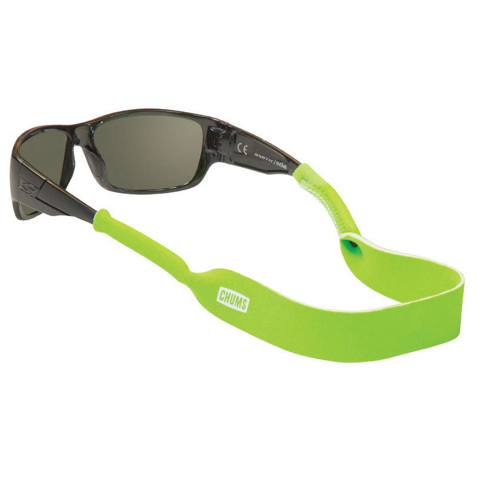 Chums Neoprene Classic Eyewear Retainer - Hi-Vis Green - Walmart.com