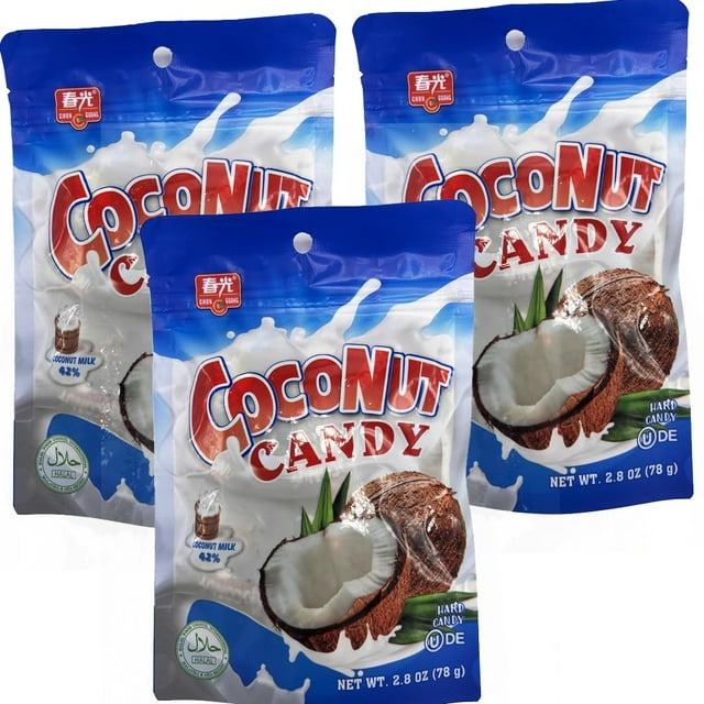 Chun Guang Coconut Candy 28oz3pack