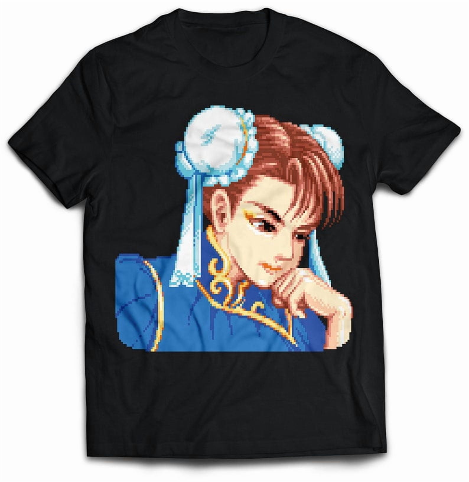 Chun Li SF2 Portrait Unisex T-shirt - Walmart.com