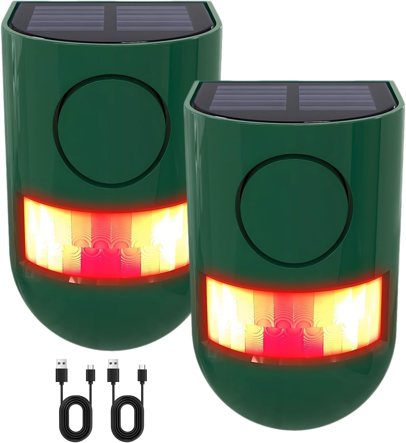 Comboss Solar Motion Sensor Alarm Outdoor 4 Working Mode Motion ...