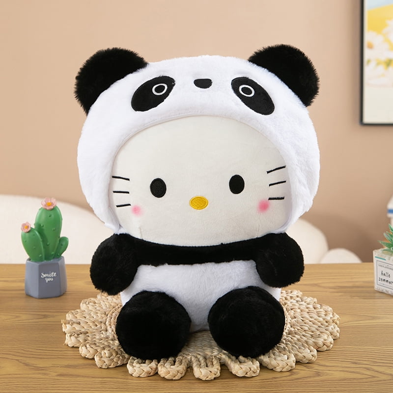 ChunLiang 25cm Sanrio Cute Panda Plush Toys Pendant Keychain Doll ...