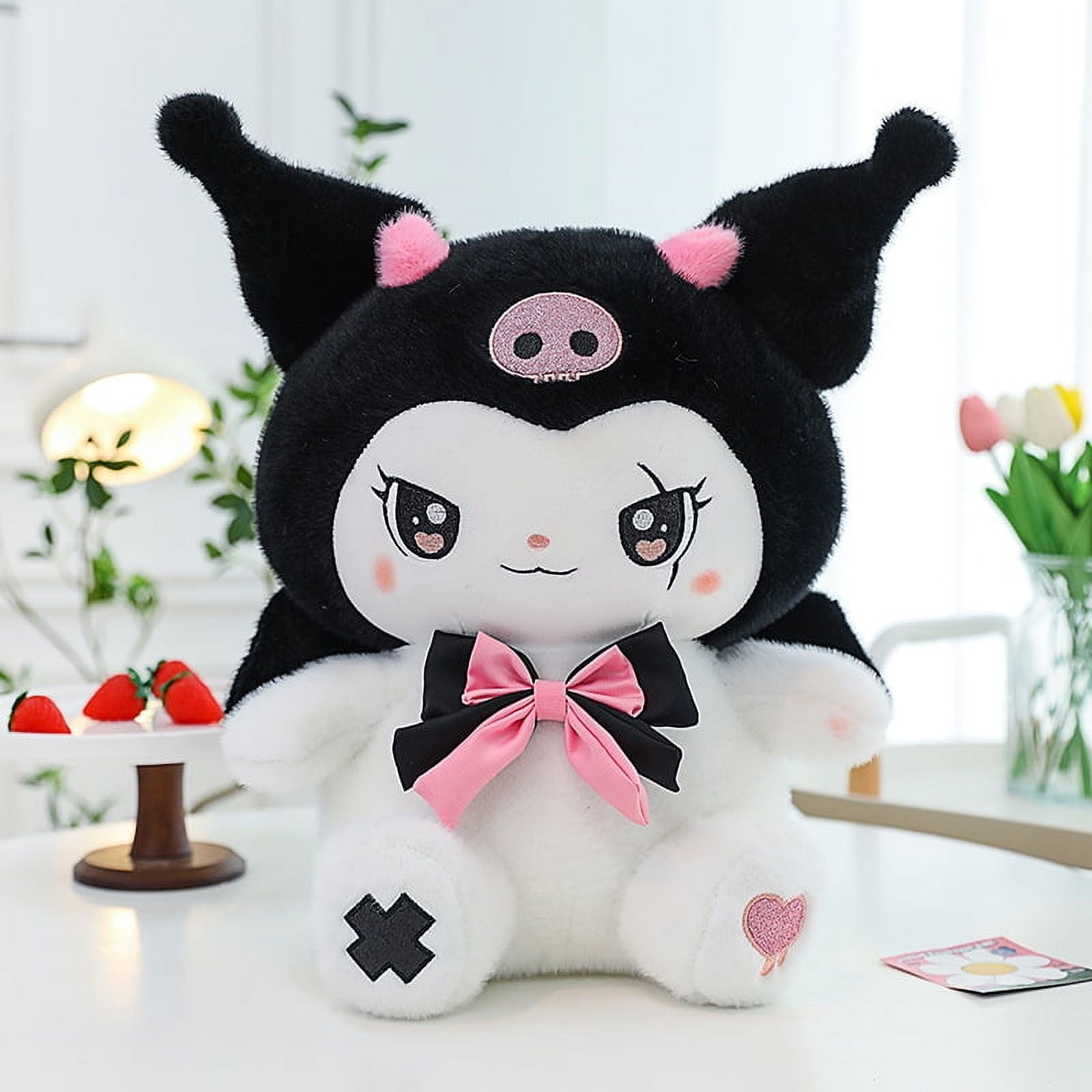 ChunLiang 45cm Large Sized Demon Kuromi Plush Toy Cute Melody Dark Jade ...