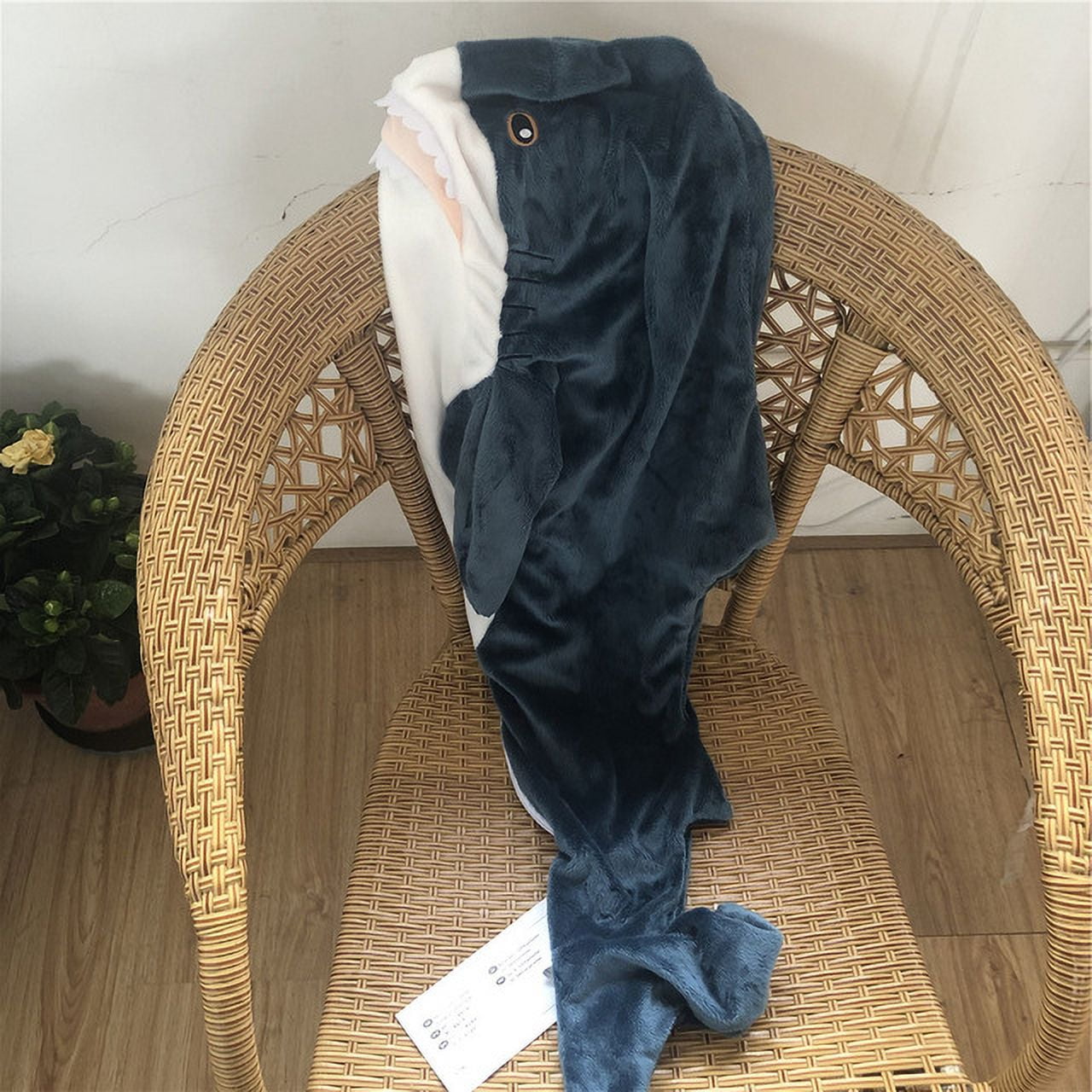 ChunLiang 80/100/140cm Giant Shark skin Plush Toy Soft Plush Shark Skin ...