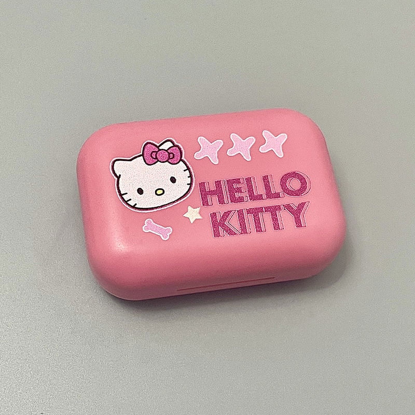 ChunLiang Anime Hello Kitty Color Contact Contact Companion Box Mirror ...