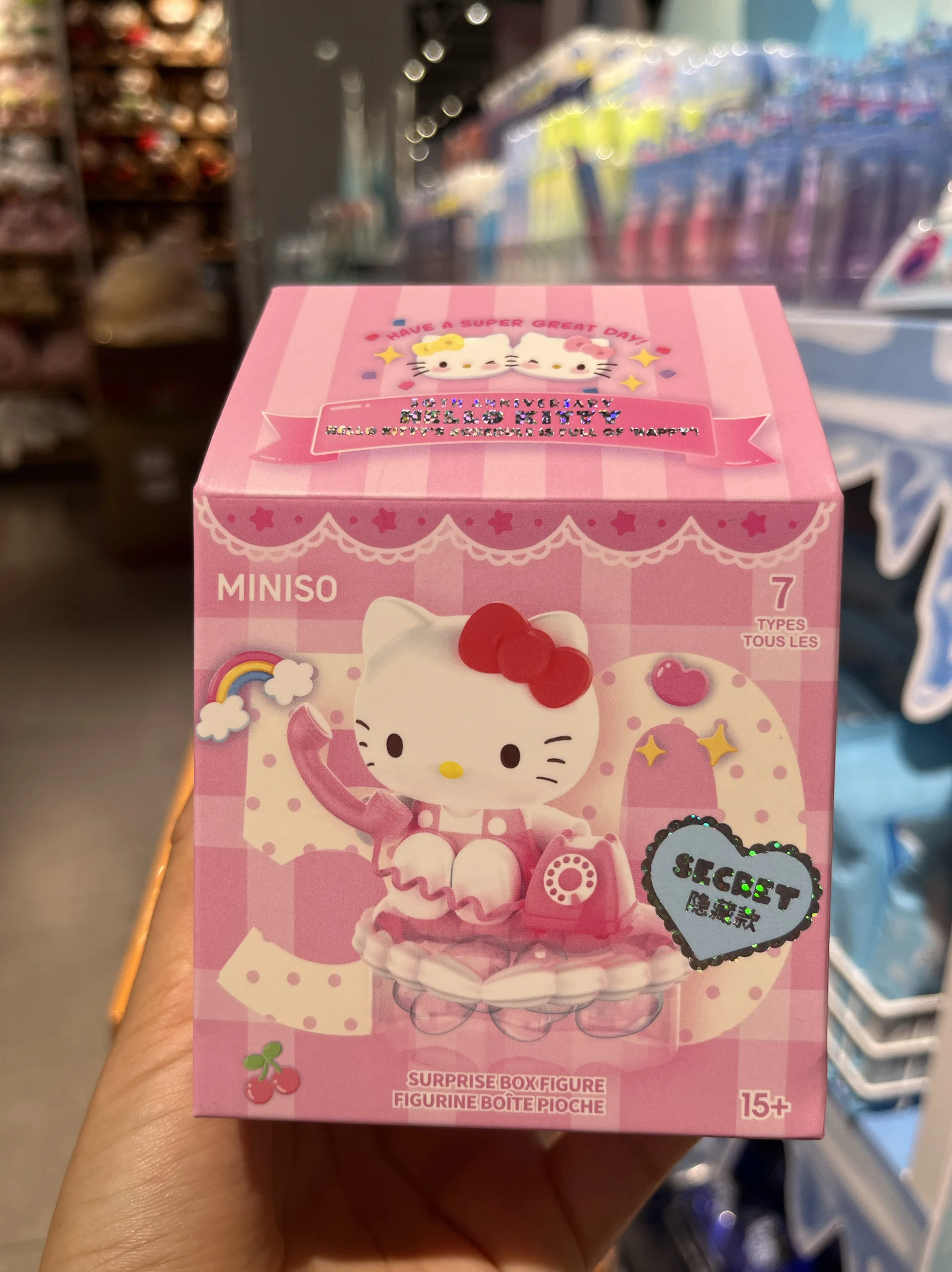 ChunLiang MINISO Blind Box Hello Kitty 50th Anniversary Series ...
