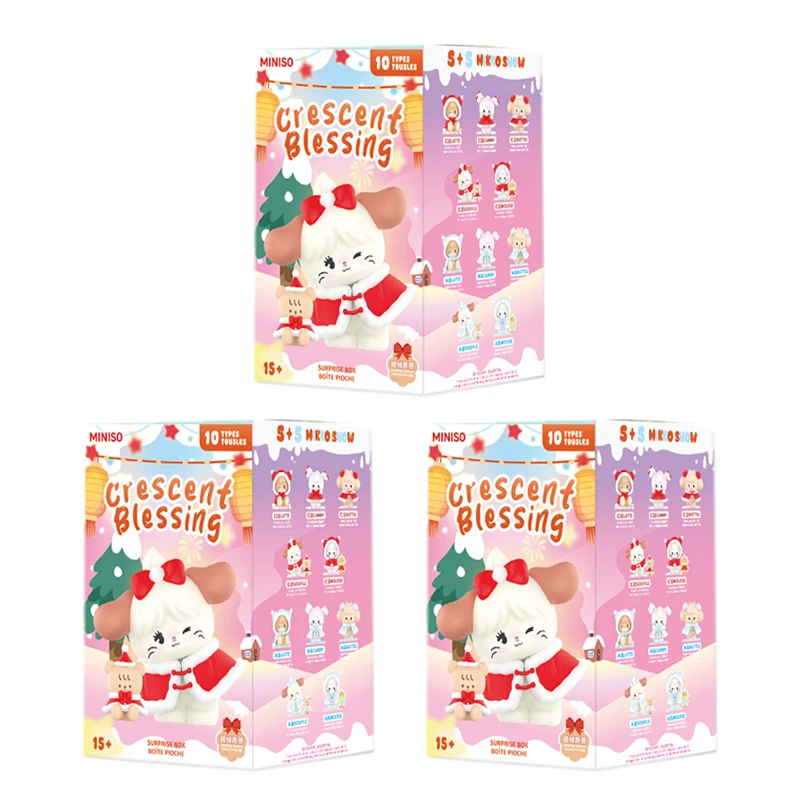 ChunLiang MINISO Blind Box MIKKO New Moon Blessing Series Model ...