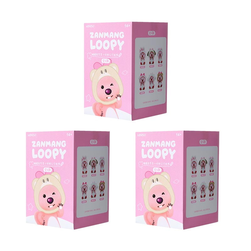 ChunLiang MINISO Loopy Series Small Animal Blind Box Bow Drag Bag ...