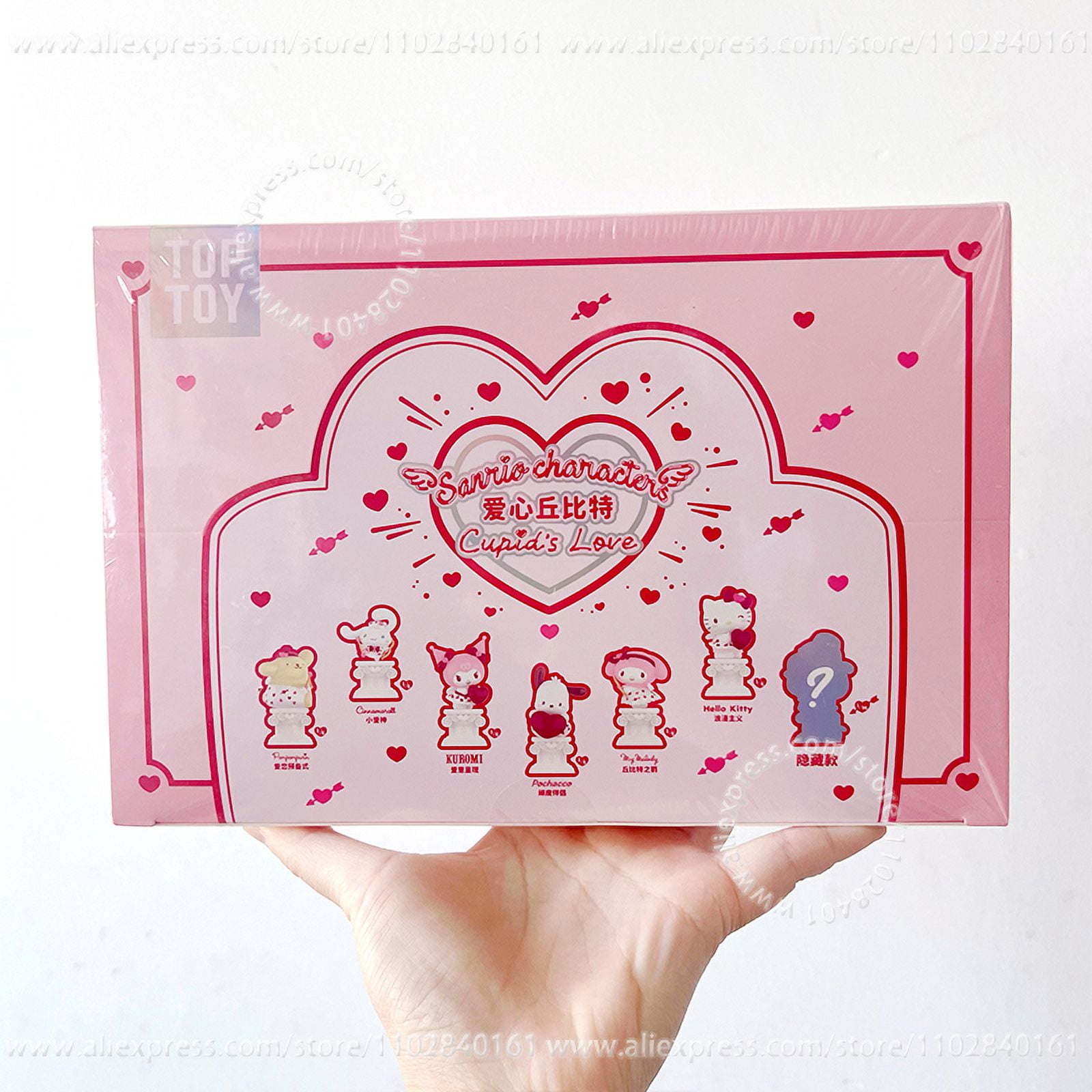 ChunLiang MINISO Sanrio Love Cupid Blind Box Valentine's Day Gift Hello ...