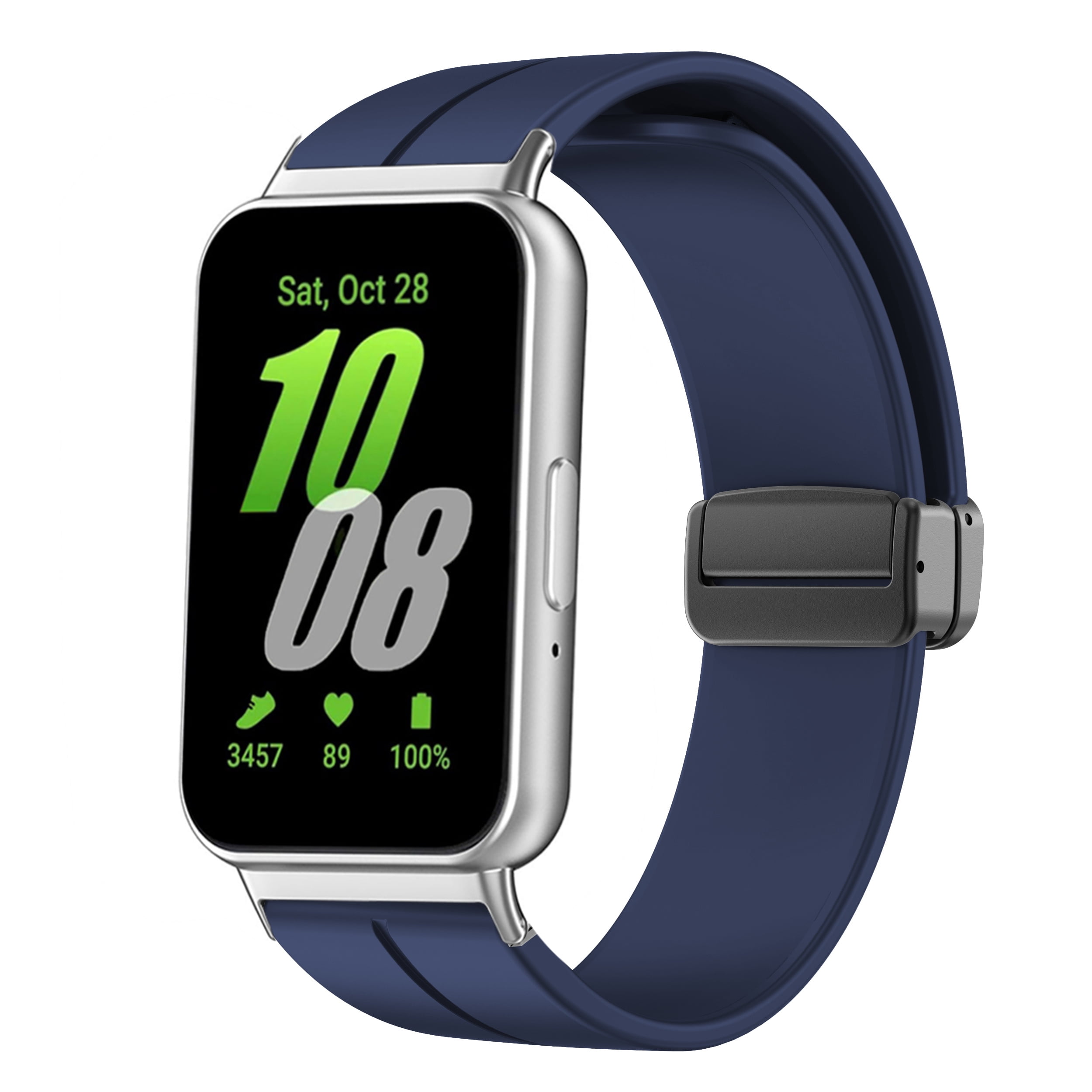 ChunLiang Magnetic Strap for Samsung Galaxy Fit 3 Band Metal connector ...