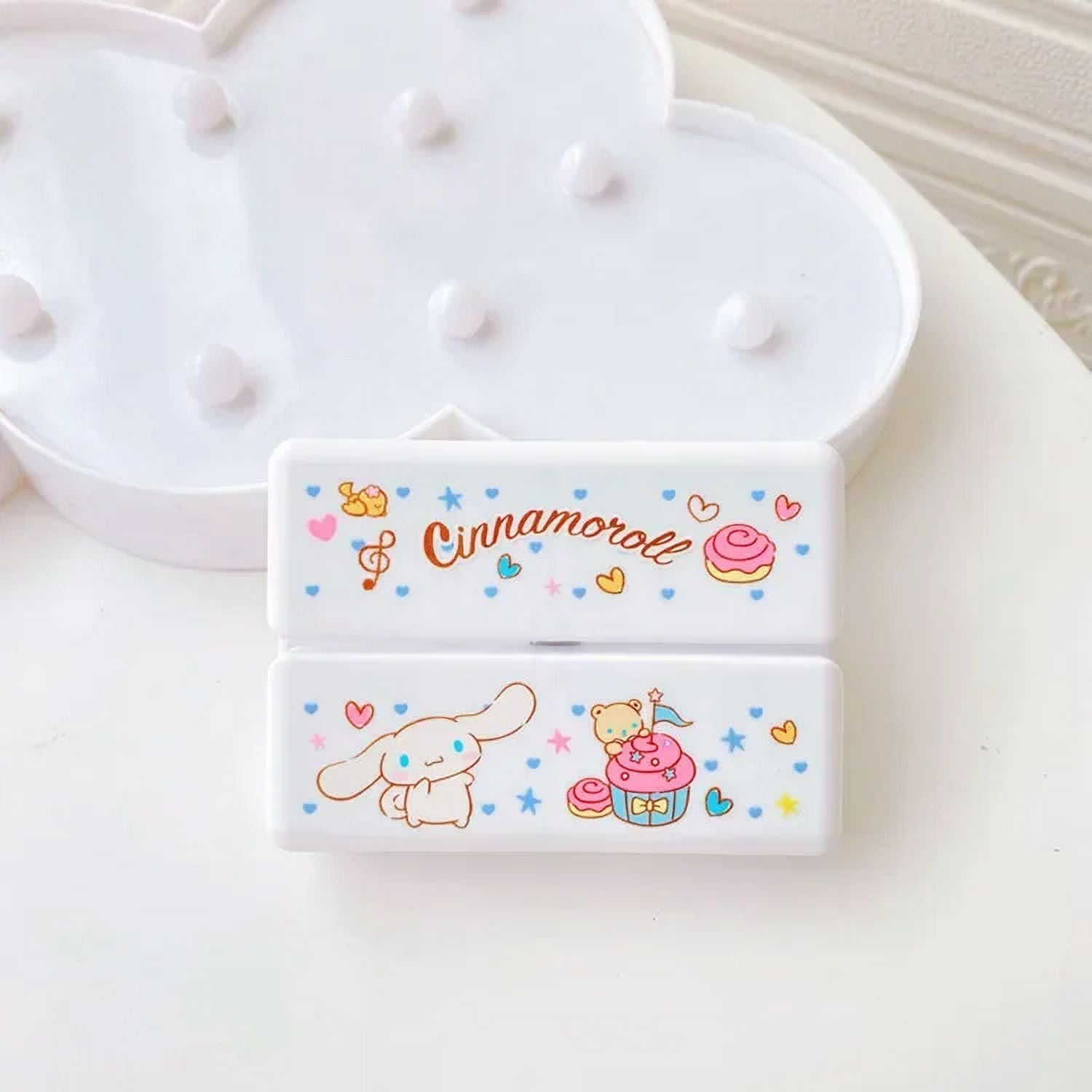 ChunLiang New Sanrio Kawaii Kuromi Hello Kitty Carry-on Small Pill Box ...